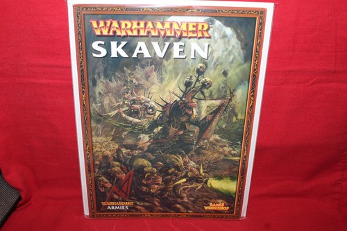 Games Workshop Warhammer Armies Book Skaven 2009 40k GREAT Shape Bag ...