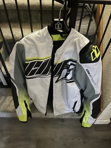 Icon Motorcycle Jacket summer mesh textile | eBay