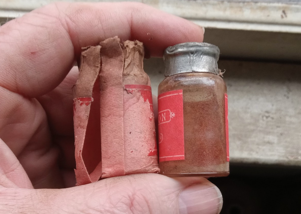 1880s POISON SULPH.CODEINE ORIGINAL LABEL HAND BLOWN CLEAR BOTTLE | eBay