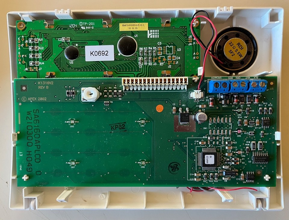 Honeywell / Ademco alarm keypad K0692 | eBay