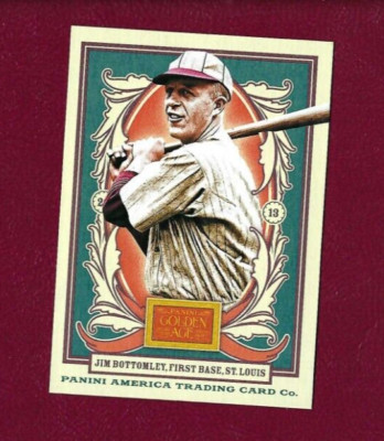 2013 Panini Golden Age #28 Joe Bottomley St. Louis Cardinals Baseball ...