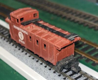 N Scale Atlas Pennsylvania Cupola Caboose with Rapido couplers | eBay