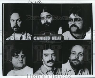 1980 Press Photo Members of the Rock band Canned Heat. - nop12585 | eBay