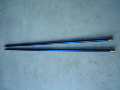 Boye Brand Metal Blue US # 10 ½ Knitting Needles 14” Long | eBay