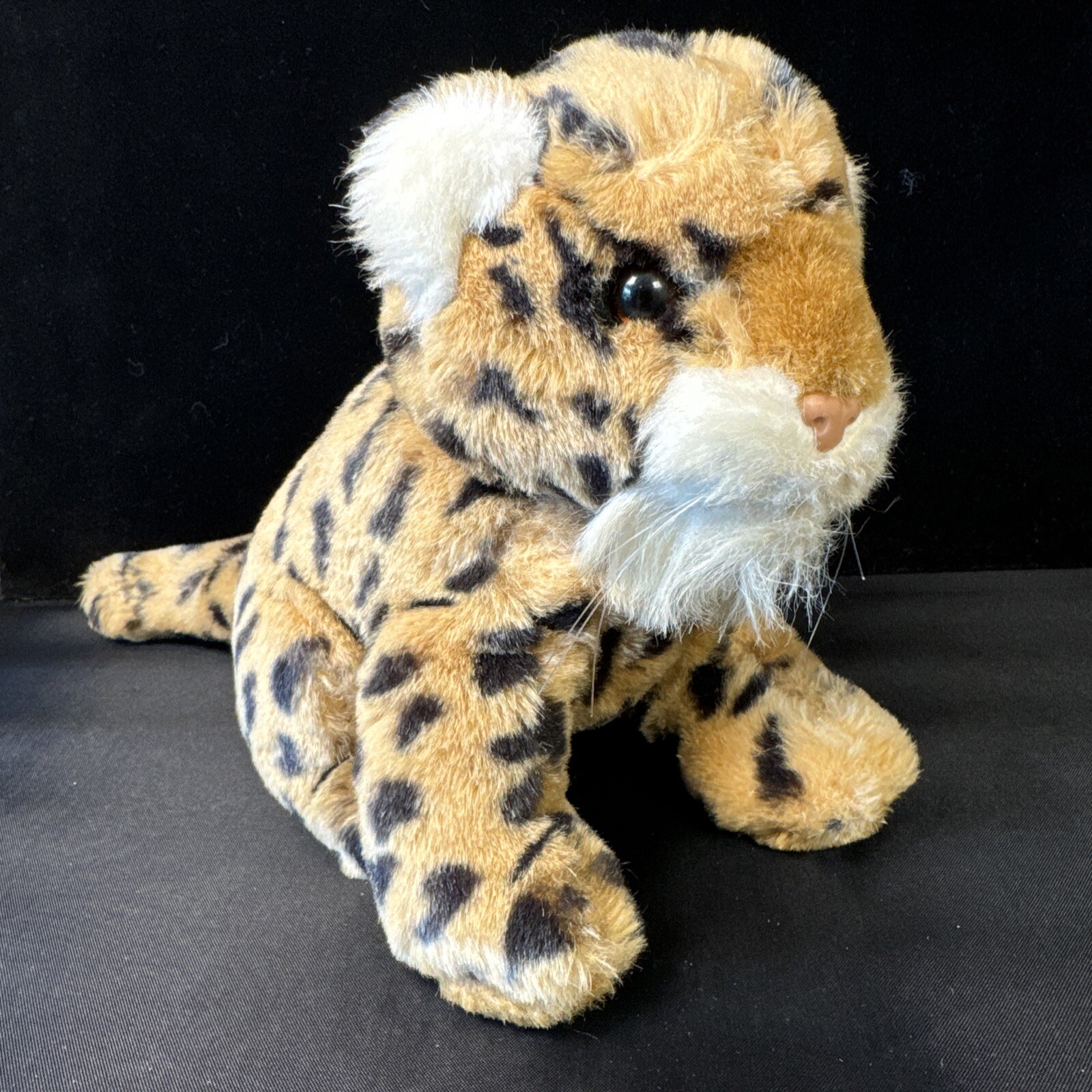 Walmart Leopard Cub Baby 9" Plush Stuffed Animal Toy Beans Vintage ...