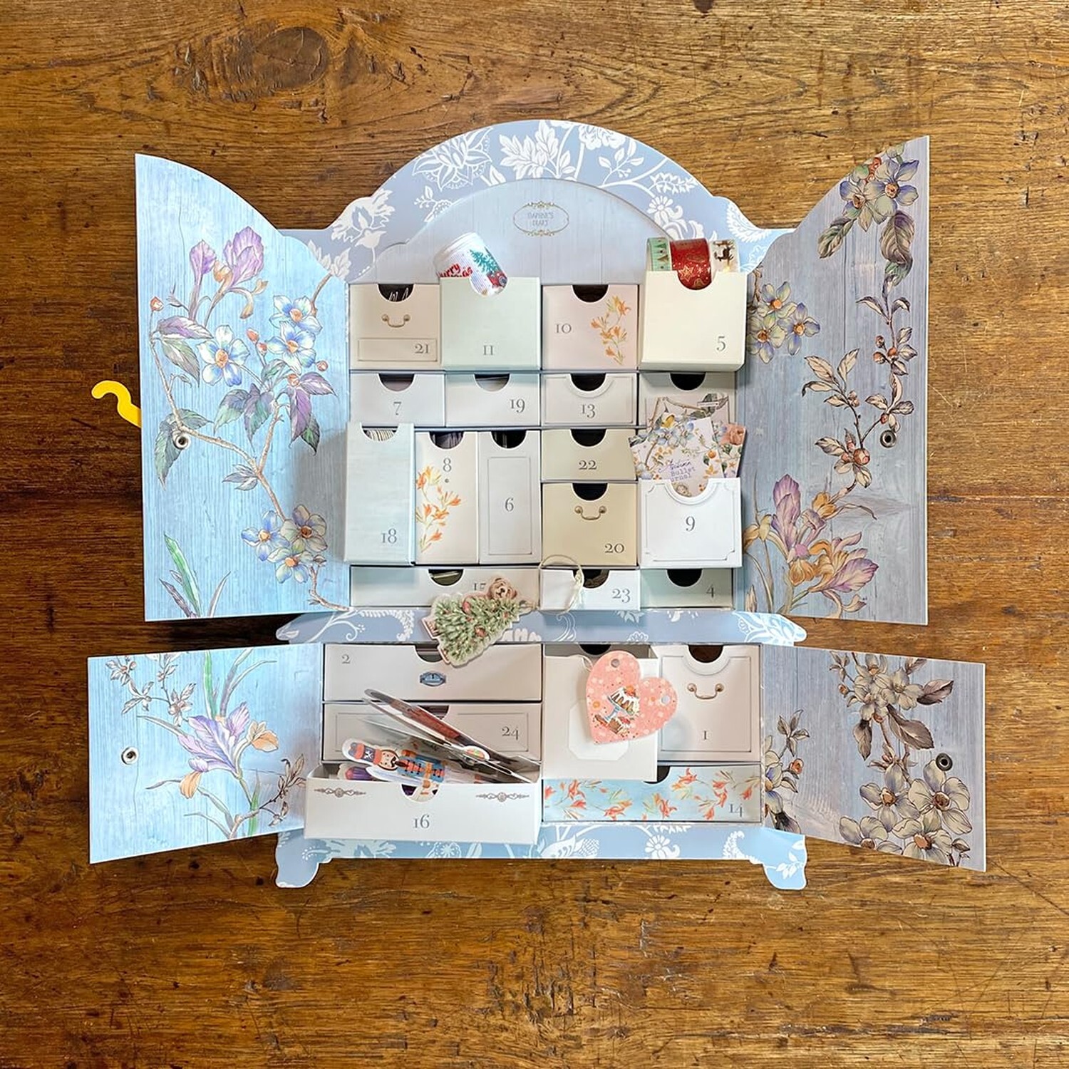 Daphne's Diary Advent Calendar | Reusable Advent calendar in cupboard ...