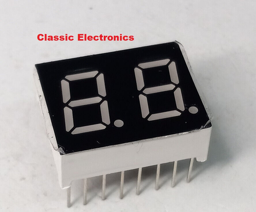 Blue Cobra 148GTL .4" 2-Digit LED Channel Display Readout CA 16-Pin | eBay