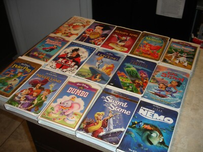 Disney & Dreamworks VHS Movies LOT OF 24 | eBay