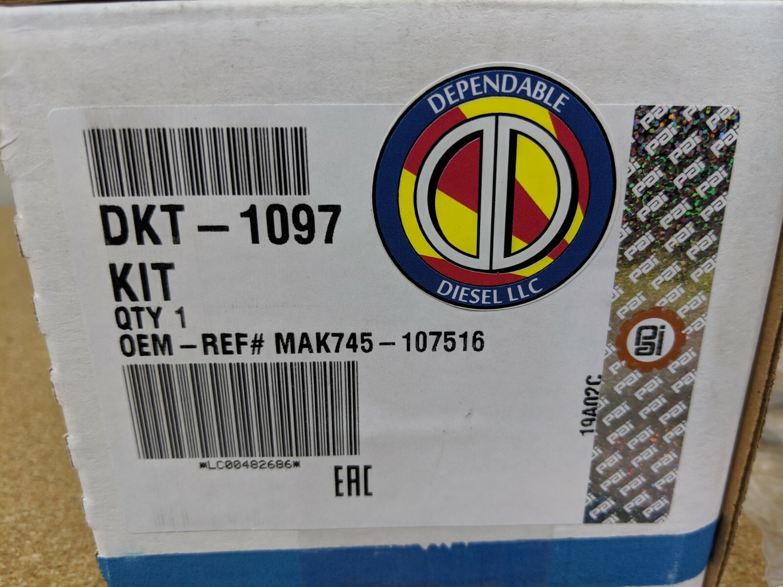 Bendix TuFlo 550 750 Air Compressor Cylinder Head Kit. PAI# DKT-1097 ...