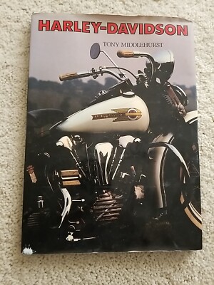 Harley-Davidson by Tony Middlehurst (1995, Hardcover) | eBay