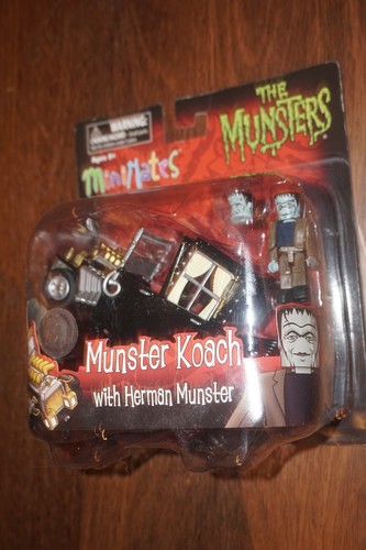 The Munsters Koach w/ Herman Mini Mates Figure NEW Sealed | eBay