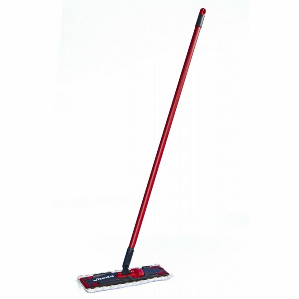New Ultramax Vileda Flat Mop With Bucket Complete Set Ultramax System ...
