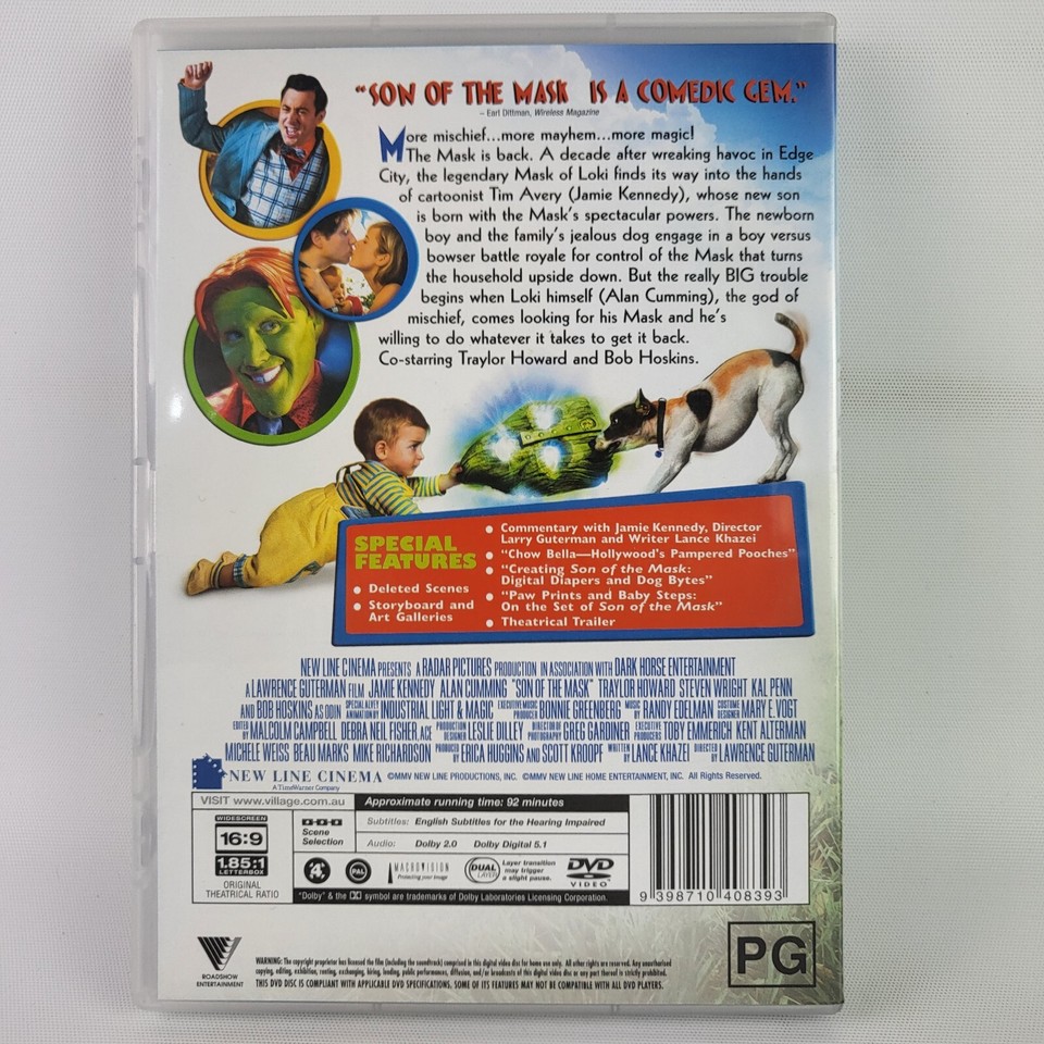 Son of the Mask (DVD, 2005) 9398710408393 | eBay