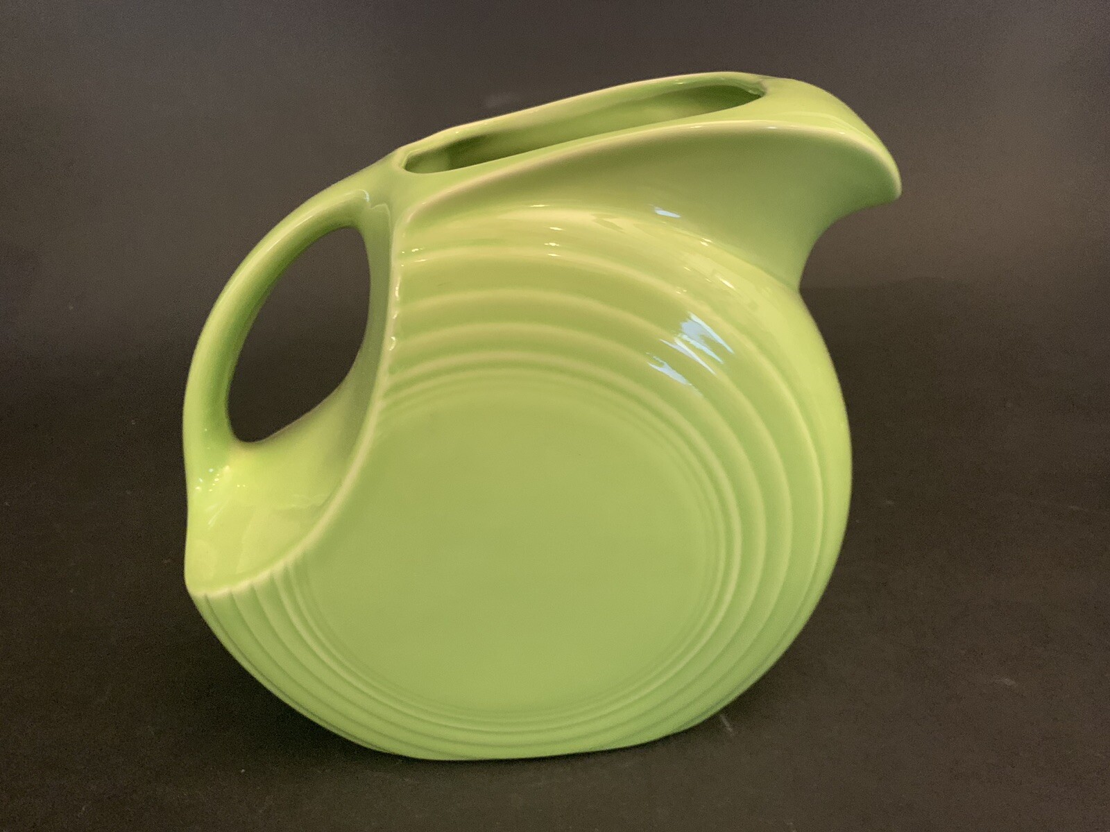 Post 86 Fiesta ☆ Chartreuse ☆ Disc Pitcher Set & Tumblers ☆ DANCING ...