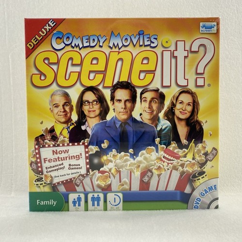 Comedy Movies Scene It DVD Game Screenlife Deluxe Edition Family Fun ...