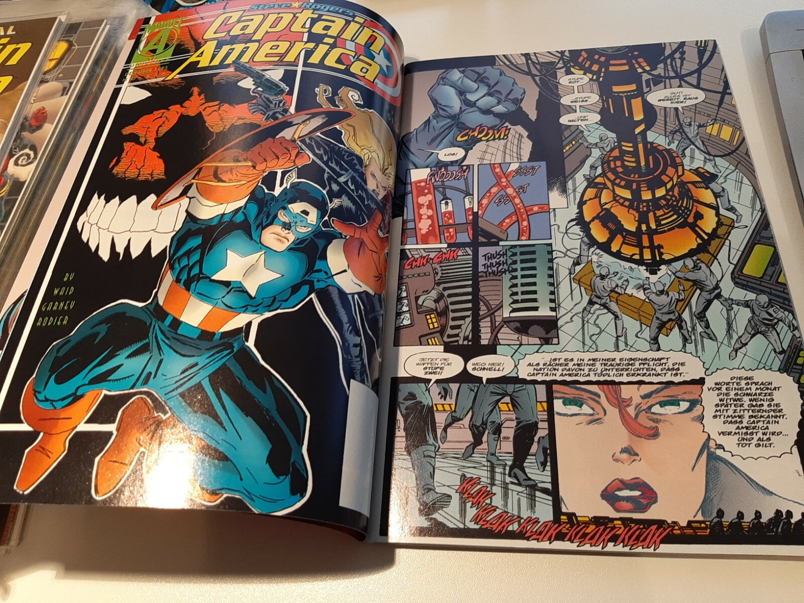 MARVEL DEUTSCHLAND MARVEL SPECIAL NR.1 CAPTAIN AMERICA DEUTSCH | eBay