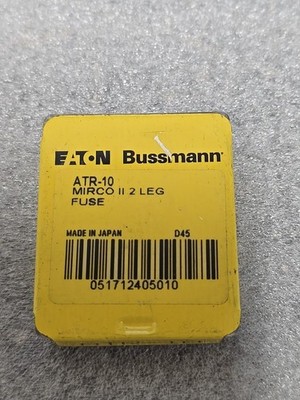 Eaton Bussmann ATR-10 Fuses; Qty 5 - Brand New | eBay