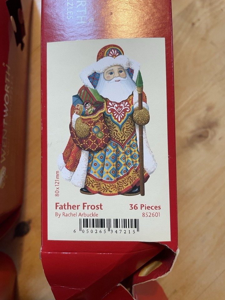 Two Mini Wentworth Christmas Puzzles In Crackers 25 and 36 Pieces | eBay UK