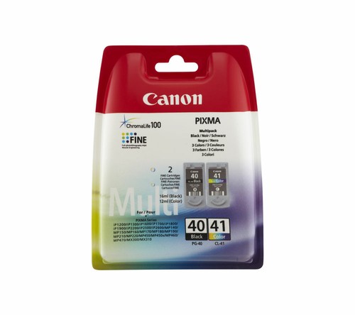 Genuine Canon Twin Pack Ink Pixma MP190 MP210 MP220 MP450 MP460 MP470 ...