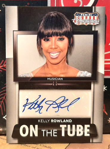 KELLY ROWLAND AUTO ~ ON THE TUBE #MS-KR ~ 2015 PANINI AMERICANA | eBay