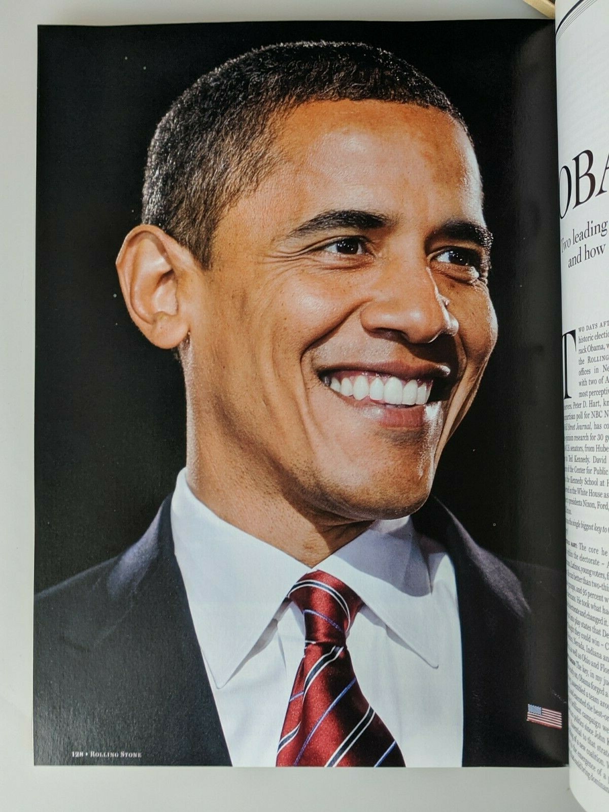 Barack Obama Rolling Stone Commemorative Ed. - The Triumph of Hope ...