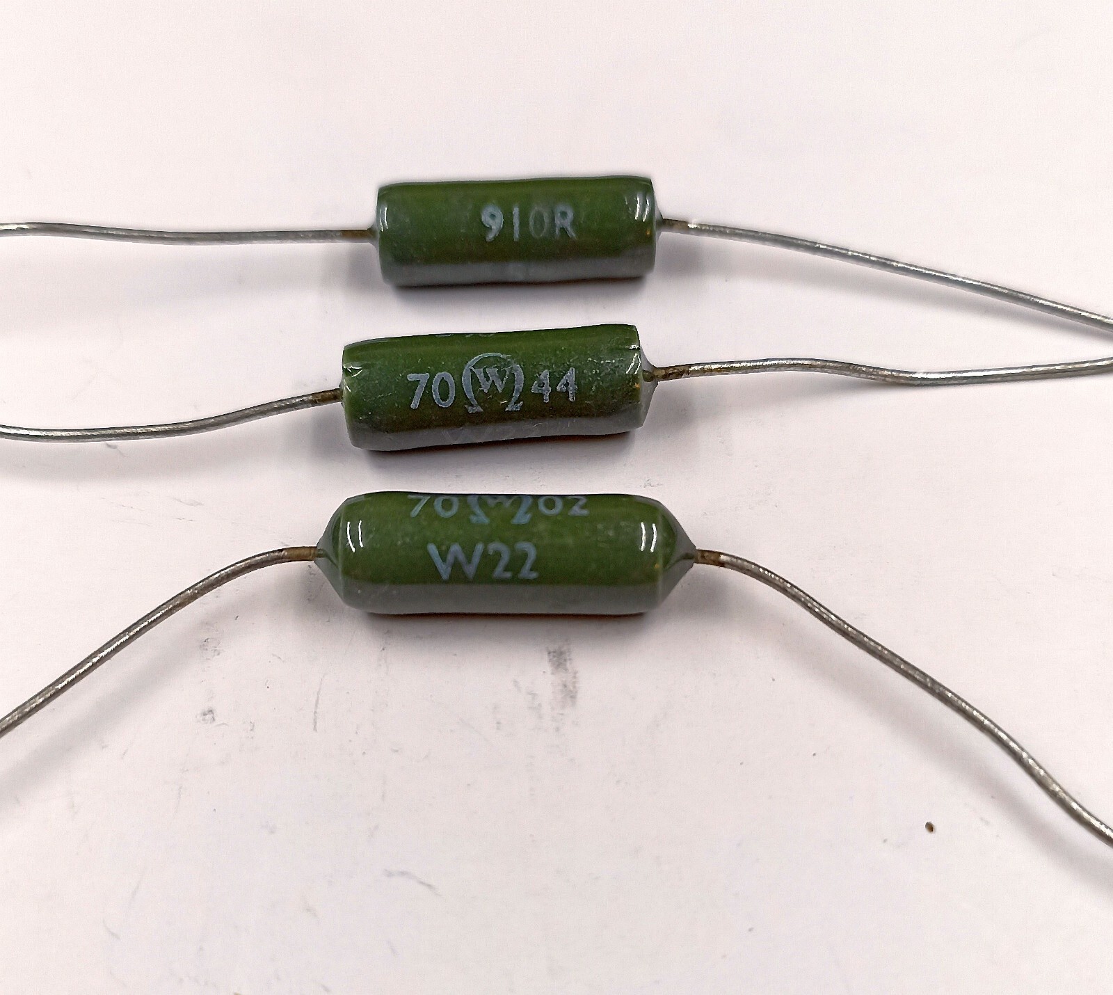 Vintage Welwyn 910 ohm 7W vitreous enamel resistor | eBay