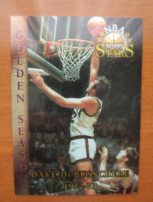 1996-97 TOPPS BASKETBALL NBA STARS DAVE DeBUSSCHERE # 63 NEW YORK ...