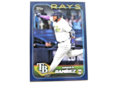 Harold Ramirez 2024 Topps Blue Parallel Card #256 | eBay