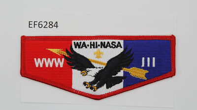 Boy Scout OA Flap Wa-Hi-Nasa Lodge 111 | eBay