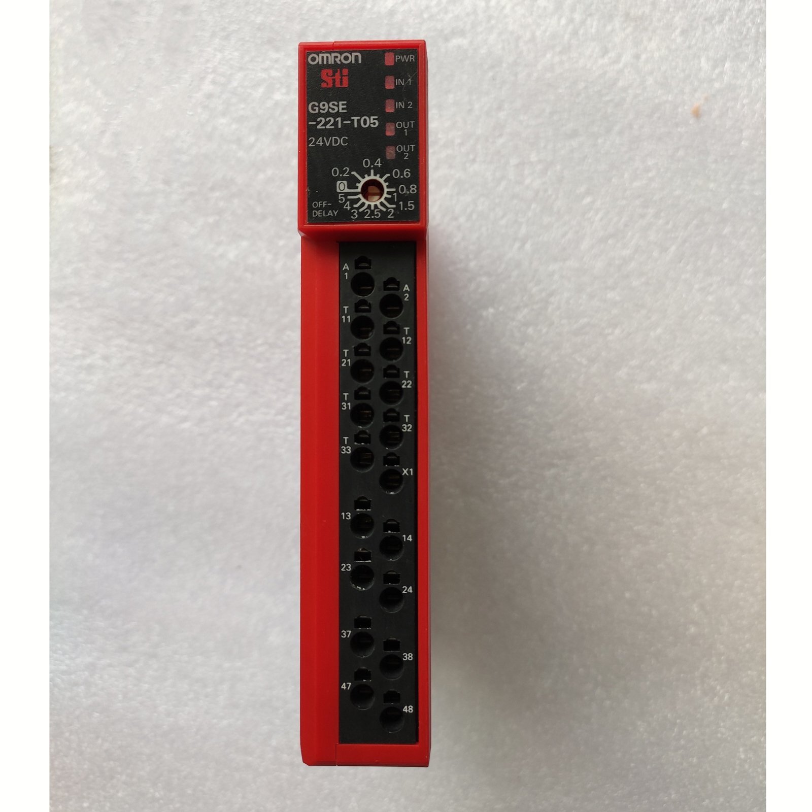 1PCS used omron G9SE-221-T05 G9SE-221-T05 Safety Relay in Fully Tested ...