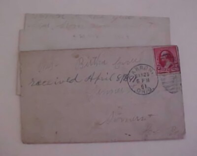 US OHIO AKRON COVER WITH LETTER 1891 | eBay