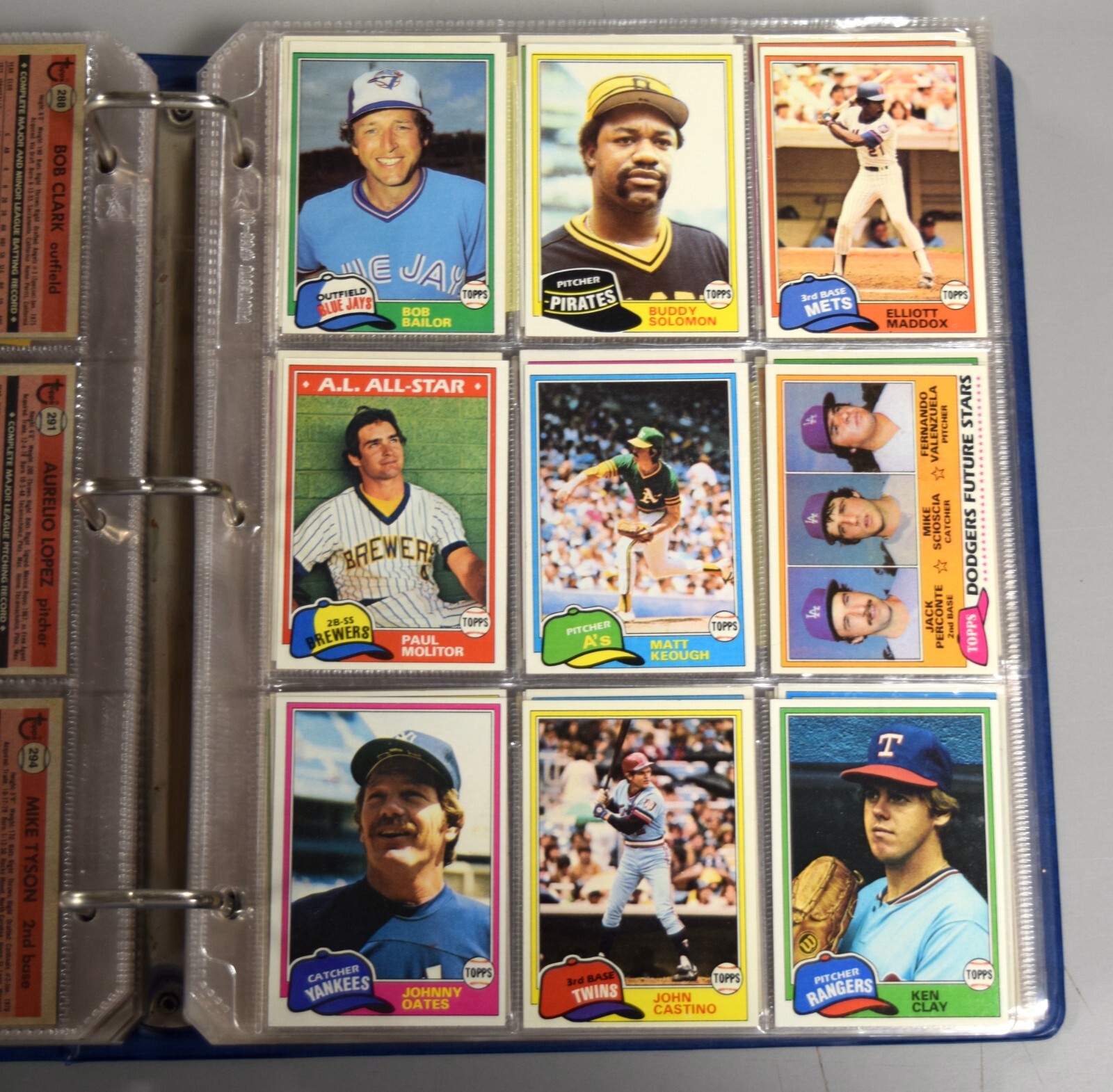 1981 Topps Baseball Complete Set #1-726 Raines Valenzuela Rookies w ...