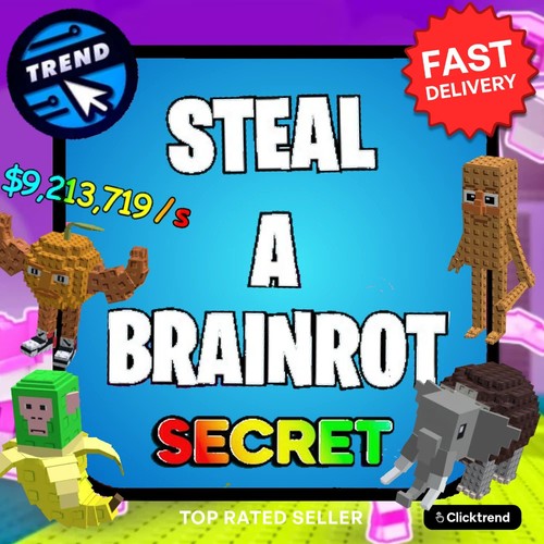 🌈 SECRETS🌈 Steal A Brainrot Roblox | Secrets, Mythics, More! | Fast ...