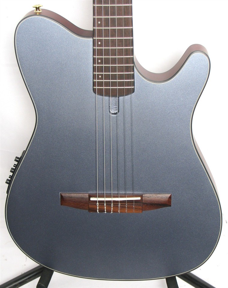 Ibanez FRH10N Acoustic Electric Nylon Guitar Indigo Blue Metallic | eBay