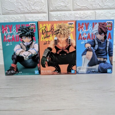 My Hero Academia Figure Break Time Collection Midoriya Bakugo Todoroki ...