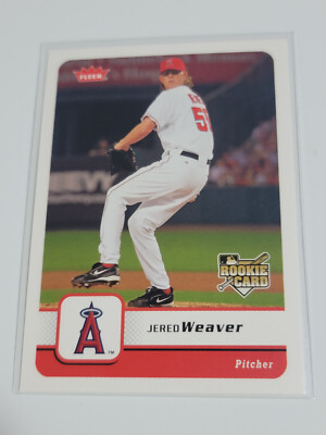 JARED WEAVER 2006 Fleer Rookie #408. ANGELS | eBay