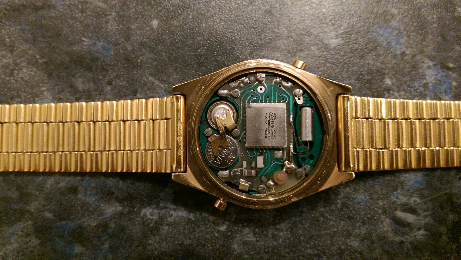 Swiss made Jaz LCD watch .Genuine ESA 9315 movement. NOS. | eBay