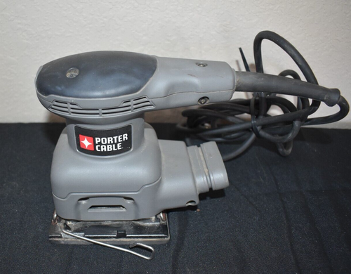 Porter Cable Palm Double Insulated Finishing Sander Corded Electric ...