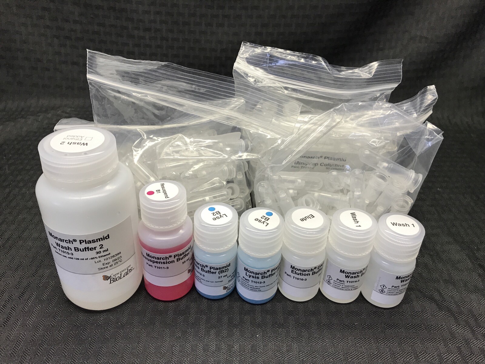 BIOLABS Monarch Plasmid DNA Miniprep Kit - Partial Kit T1010L A | eBay