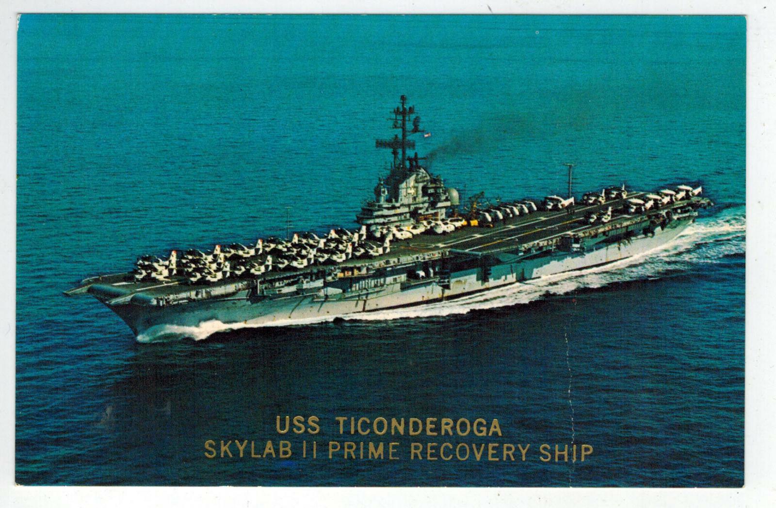 US NAVY SPACE RECOVERY FORCE USS TICONDEROGA Skylab 2 Prime Ship | eBay