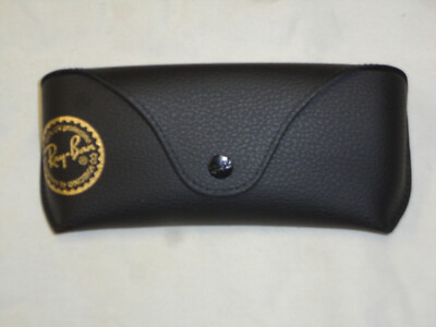 Ray-Ban soft eyeglass case with Logo Snap Closure | eBay
