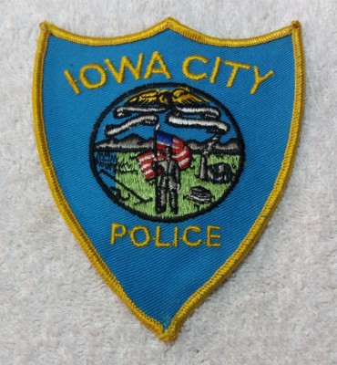 Vintage Iowa City Police Department Shoulder Patch | eBay