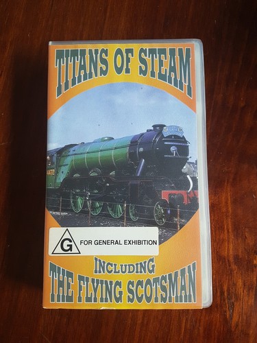 Titans of Steam Including The Flying Scotsman VHS Cassette Tape VGC ...
