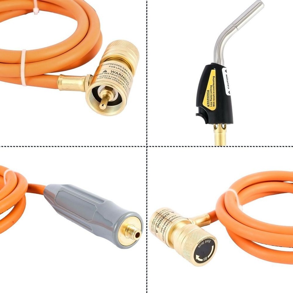 MAPP MAP-pro Propane Self-Igniting Gas Welding Turbo Burner Torch with ...
