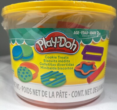 Play-Doh Cookie Treats, 4 oz. , 7 Accessories & 2 Cans of Play-Doh | eBay