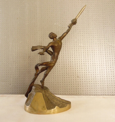 Gagarin Statue Rocket Kosmos Sculpture - Vintage Space USSR CCCP ...