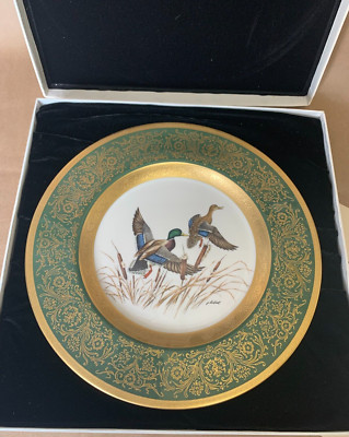 Collector Plate Mallard Duck Lockhart Wild Birds Scenes 1971 Pickard w ...