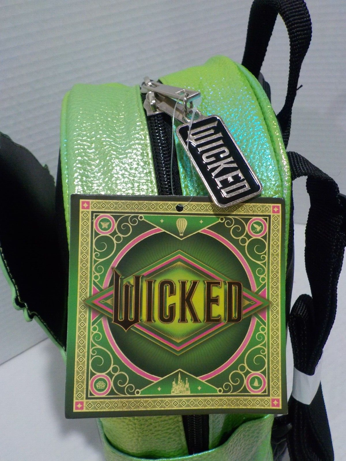 WICKED No One Mourns The Wicked 10.5" Mini BACKPACK Elphaba Green (NWT ...