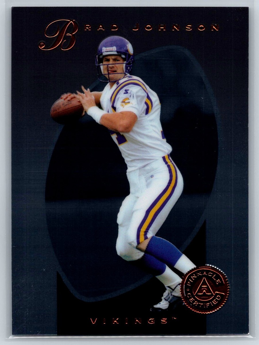 Brad Johnson Vikings Vintage MINNESOTA VIKINGS Logo Athletic BRAD