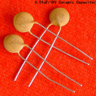 0.01uF(103)1KV 0.1uF(104)500V Ceramic Capacitor 0.1uF/250V Mylar ...
